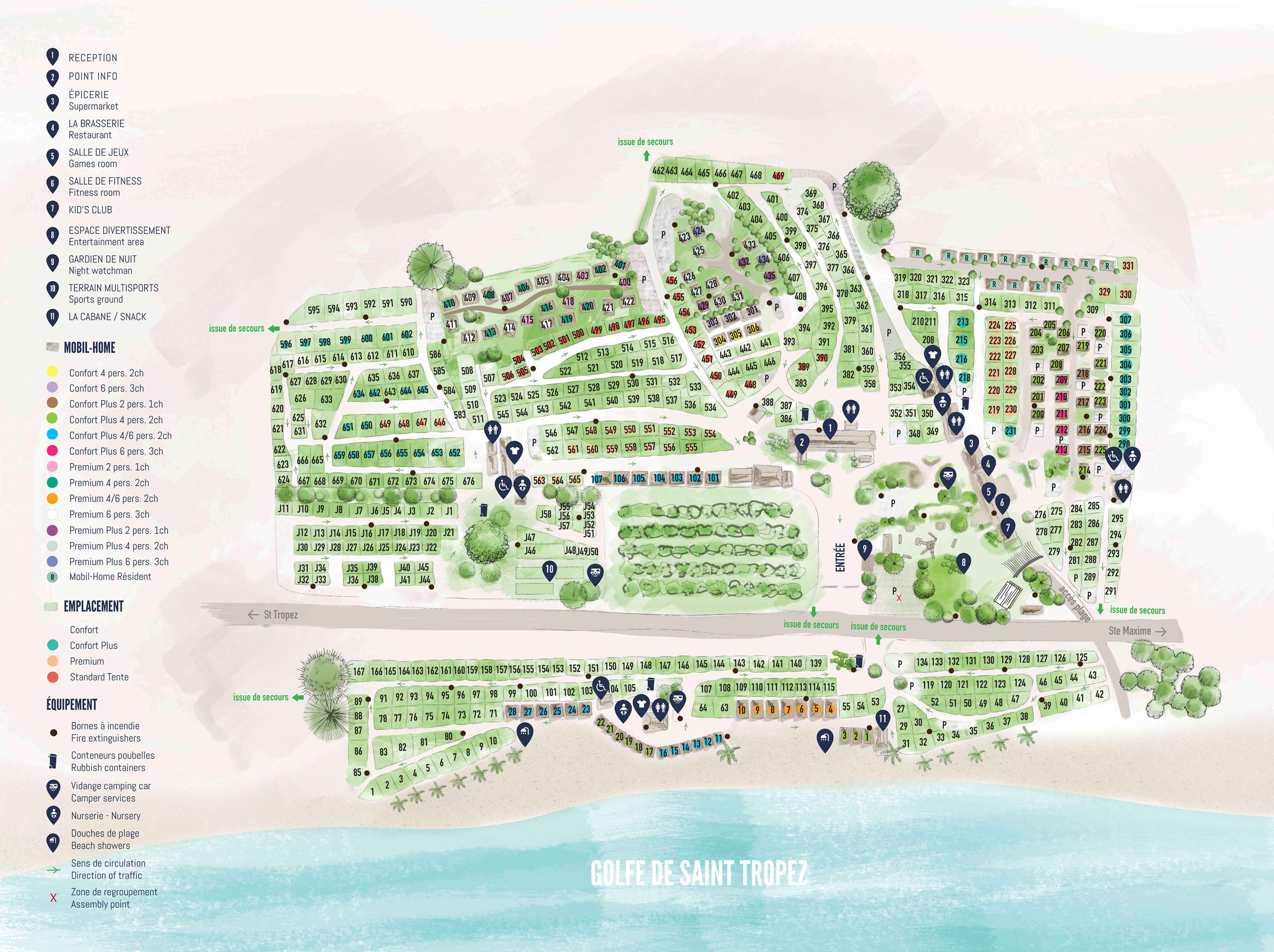 Restaurants - Camping des Mûres