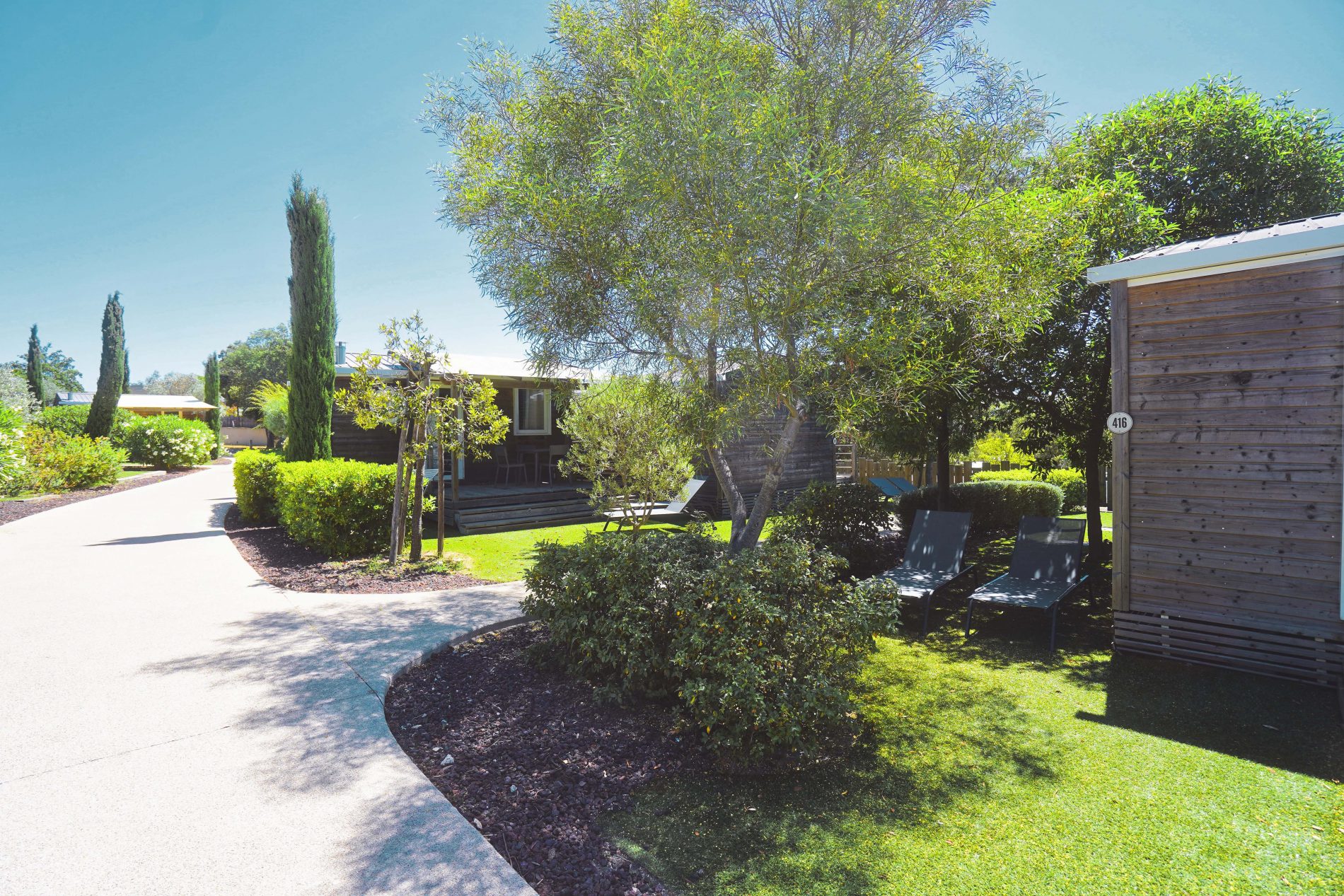 The mood in our new Prestige zone - Camping des Mûres