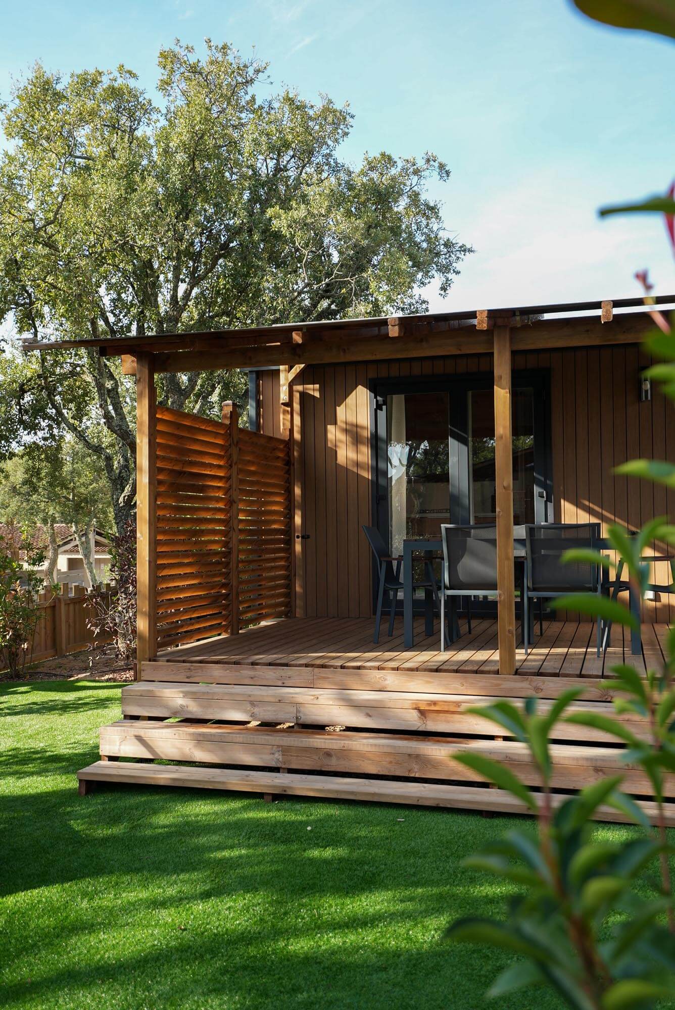 Prestige - Côté Vignes - 4 personnes - Camping des Mûres