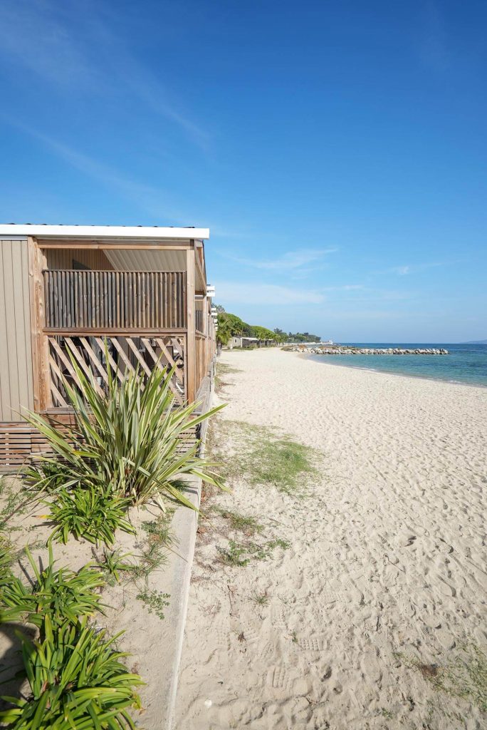 Unsere Mobilheime Strandseite - Camping des Mûres